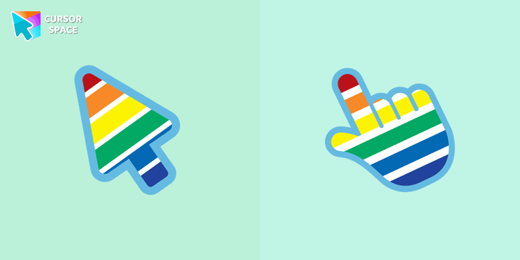 Rainbow Cursor - Cursor Pack | Cursor Space